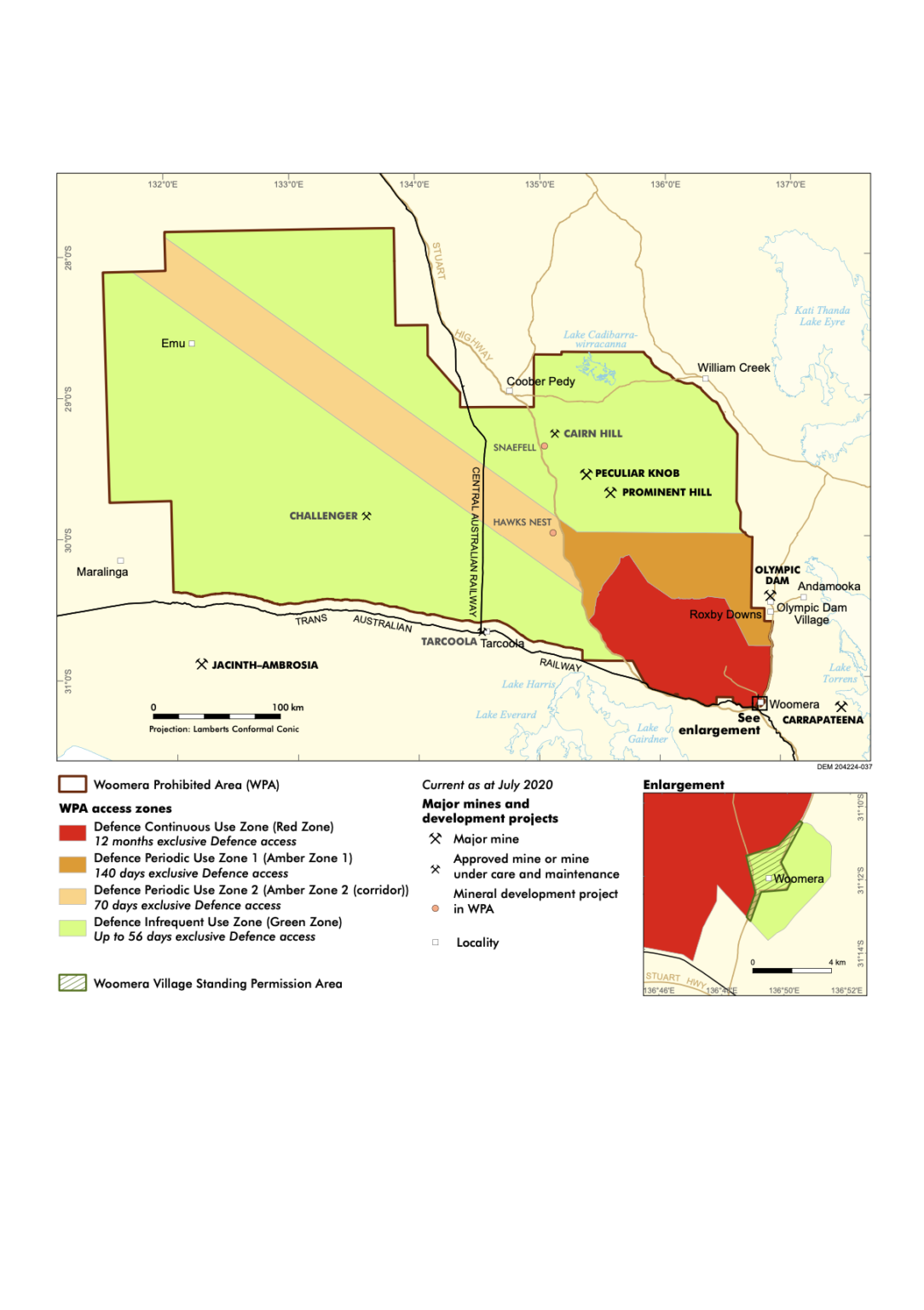 Woomera Prohibited Area – Olympic Dam/Woomera Village – Kokatha
