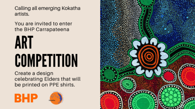 BHP CARRAPATEENA PPE ART COMPETITION – Kokatha