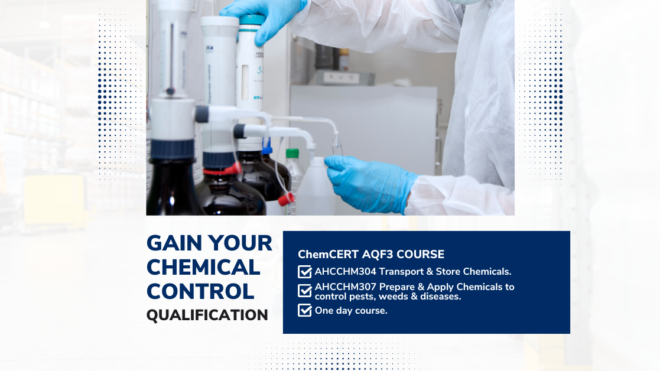 CHEMICAL CONTROL QUALIFICATION – Kokatha